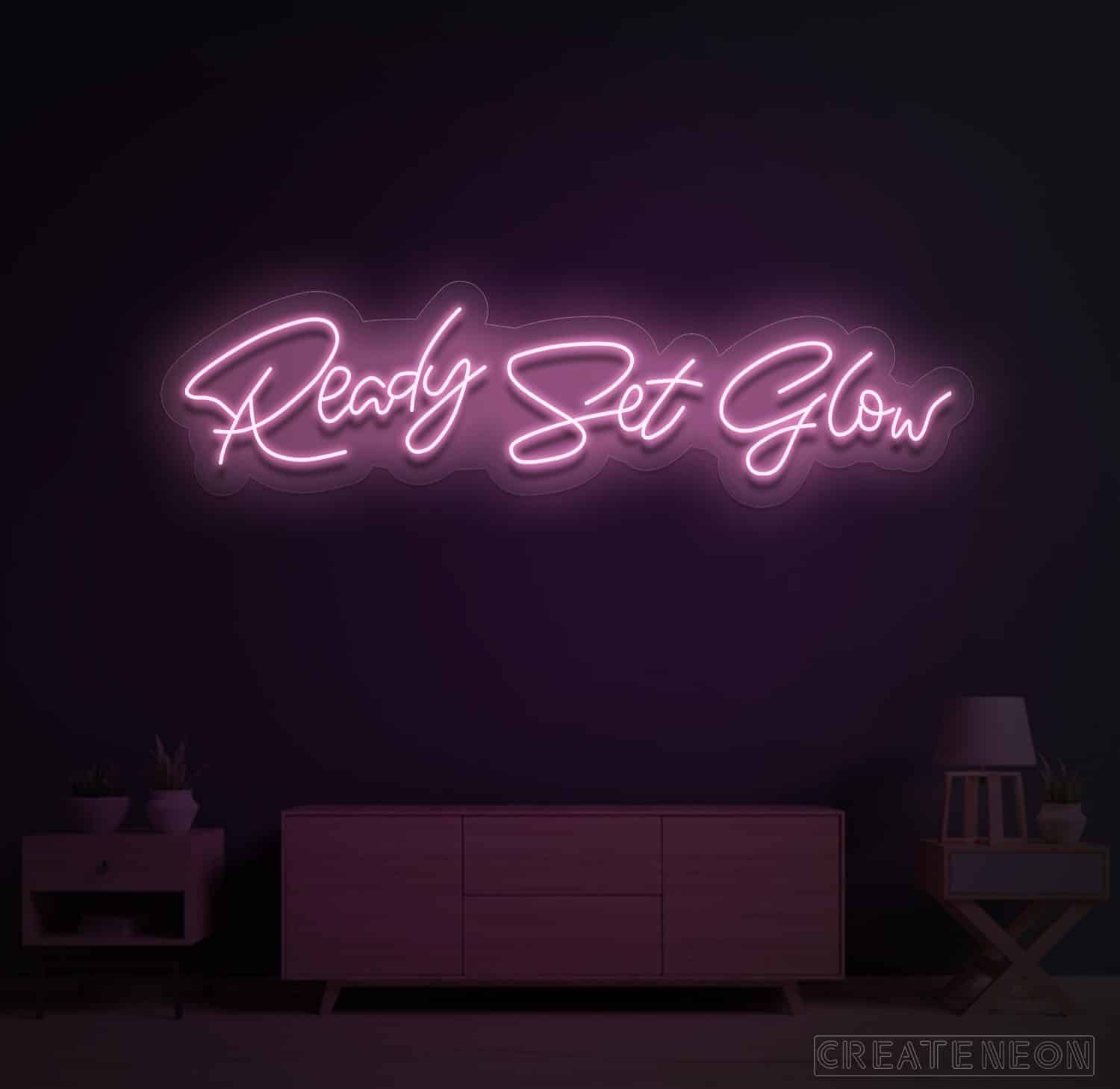 Shop Ready Set Glow Neon Sign - CreateNeon.Com.Au