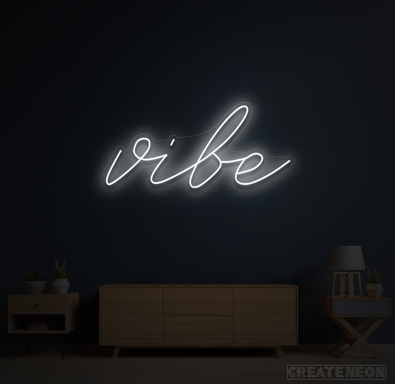 Buy Vibe Neon Sign - CreateNeon.Com.Au