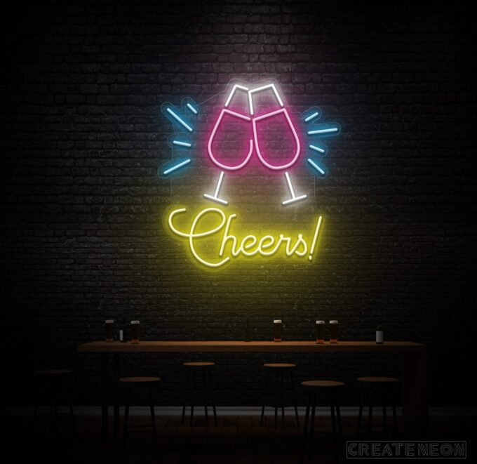 Cheers Neon Sign | Amazing to hang your favorite chill zone