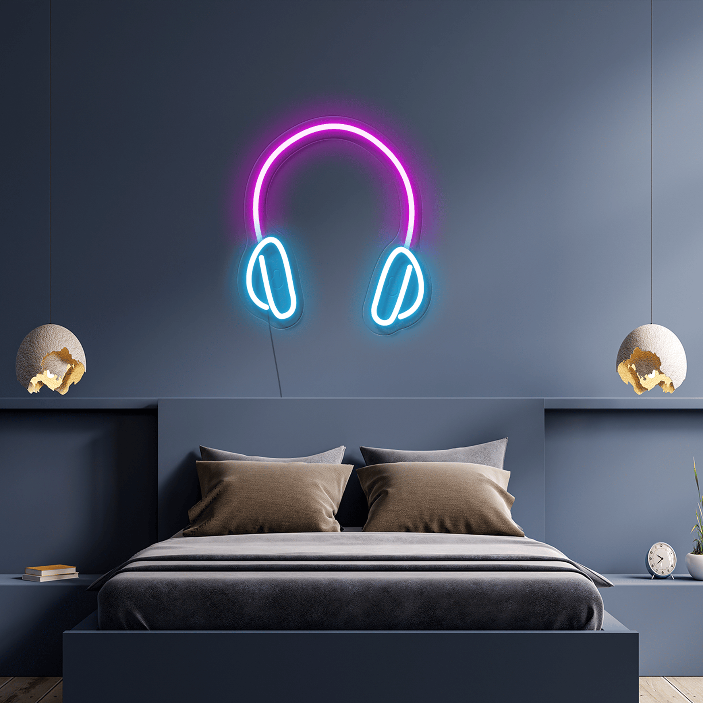Mini Headphones Neon Sign | Mini Neon Signs Collection